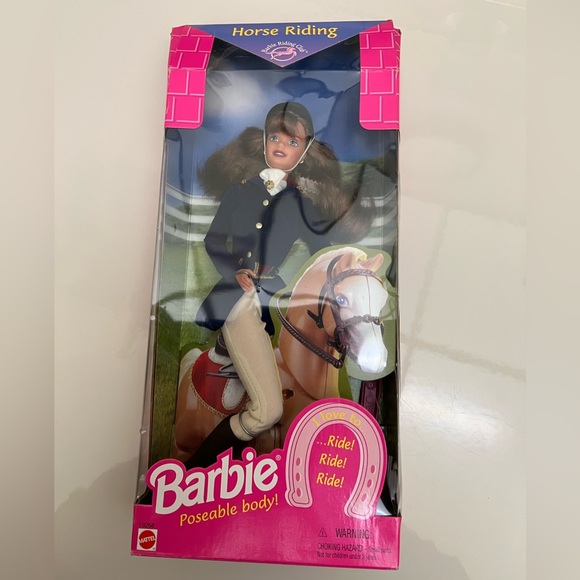Barbie Articulada Barbie Collector Montar A Caballo Riding Club ...